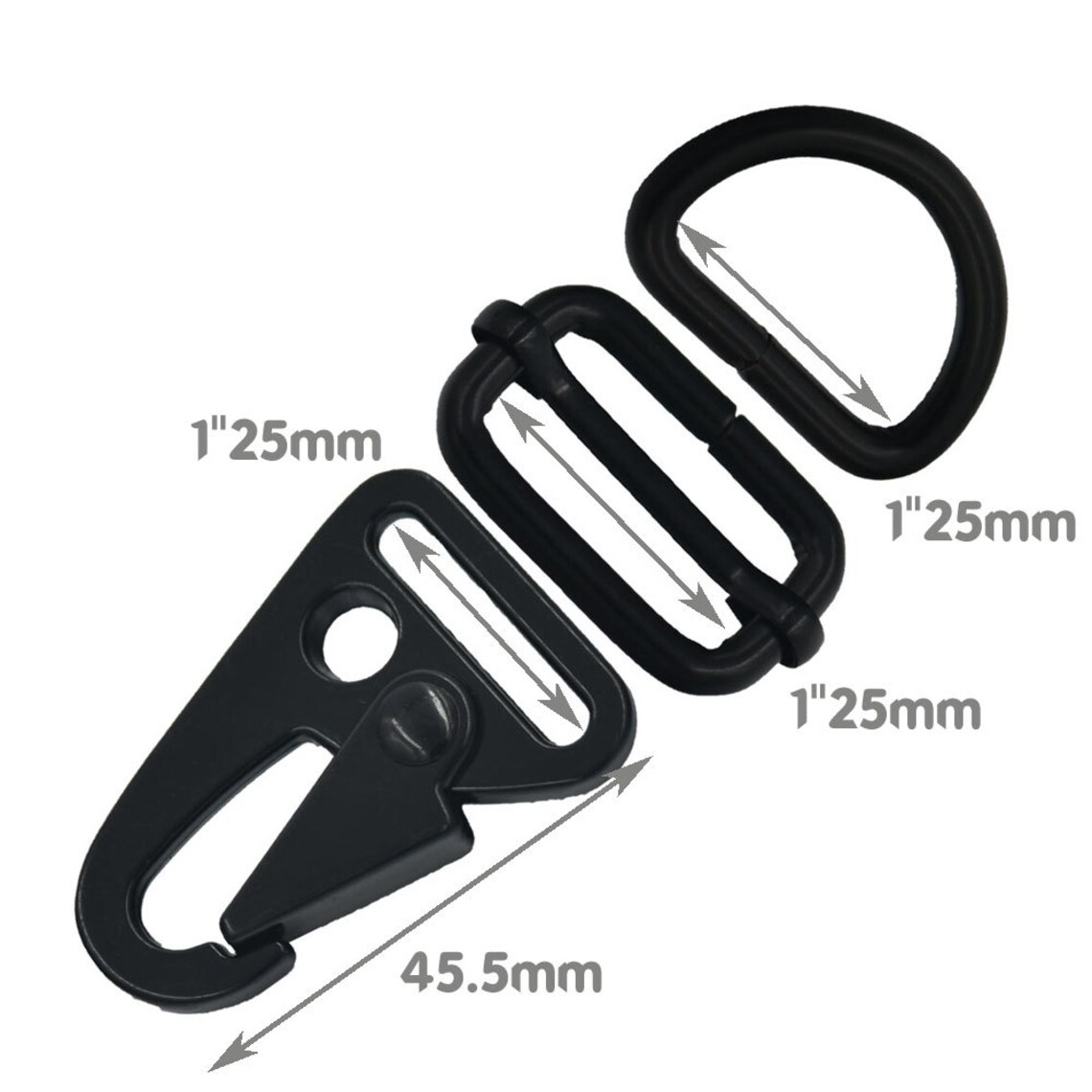 5 Pcs 1 25mm Sling HK Clips Spring Gate Snap Olecranon - Etsy