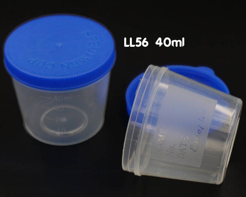 10 Pcs 20ml 40ml 90m 120ml Specimen Cup Container Security - Etsy