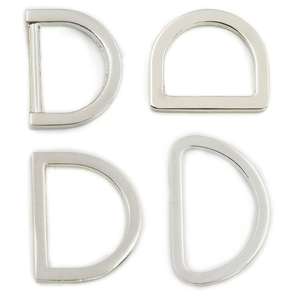 20 Pcs Alloy Flat D Dee Ring Webbing Buckles Bag 12mm 19mm | Etsy
