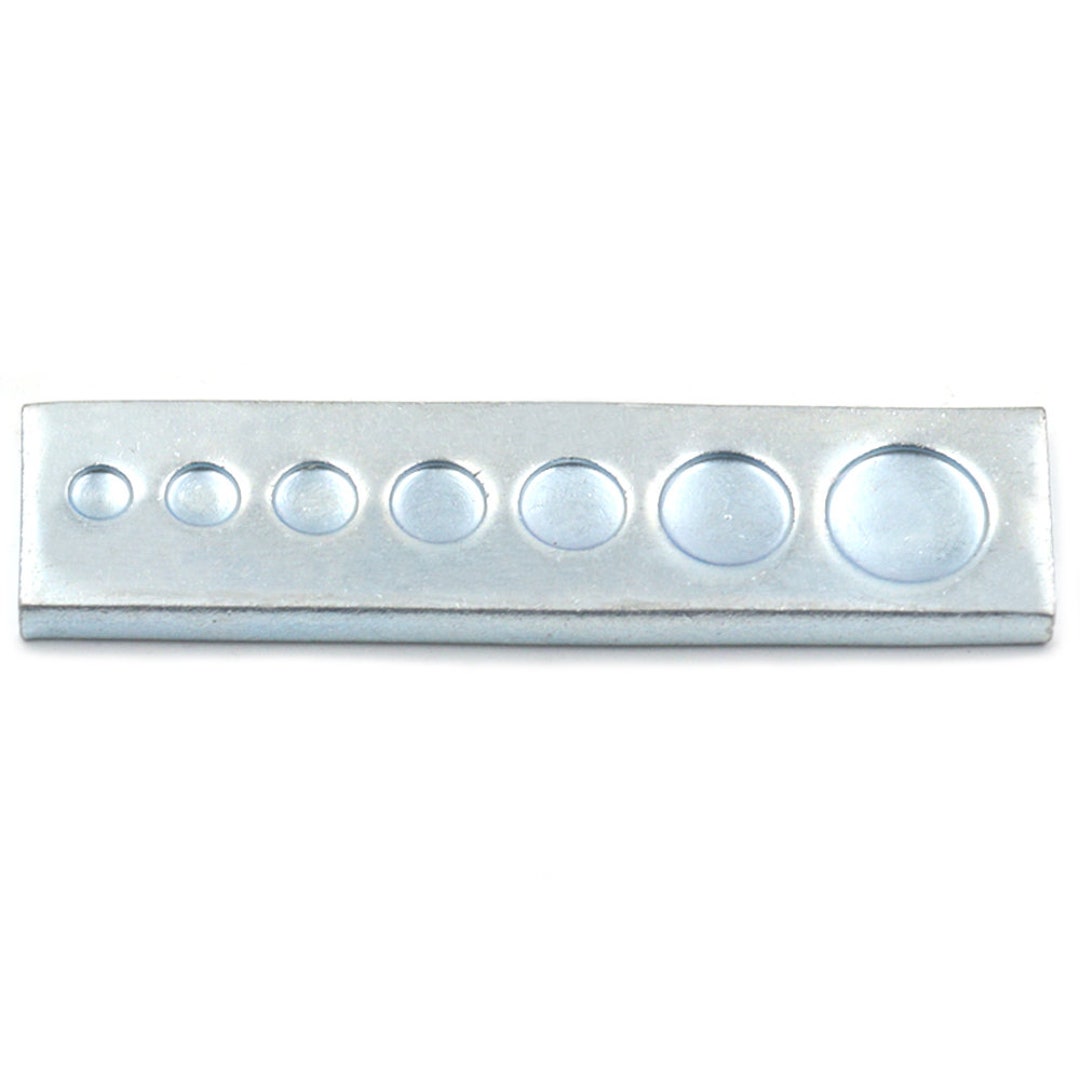 1 Pcs 7 in 1 Setter Tool Base Installing Press Snap Stud Rivet Leather ...