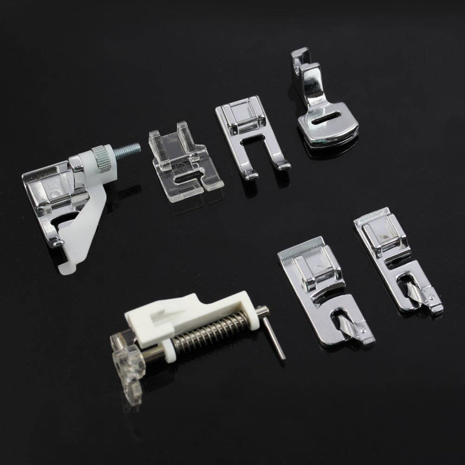 32 Pcs Domestic Sewing Machine Foot Feet for Brother Singer Janome ...