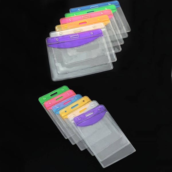 Plastic Vertical Badge Holder - Etsy