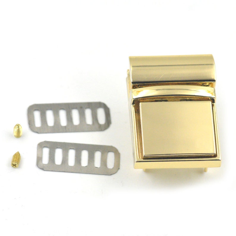 1 2 5 Sets Closure Catch Tuck Lock Leather Bag Case Hand Clasp - Etsy