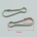 20 50 100 Pcs Metal Spring Hooks 1 1/2" 38mm 1 1/4" 32mm 1 1/8" 28mm 1 ...