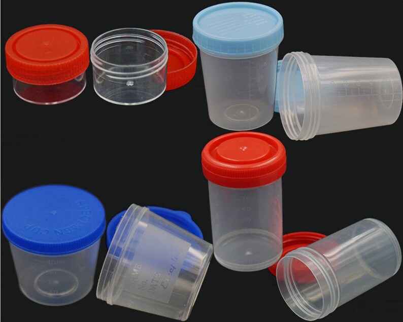 10 Pcs 20ml 40ml 90m 120ml Specimen Cup Container Security - Etsy