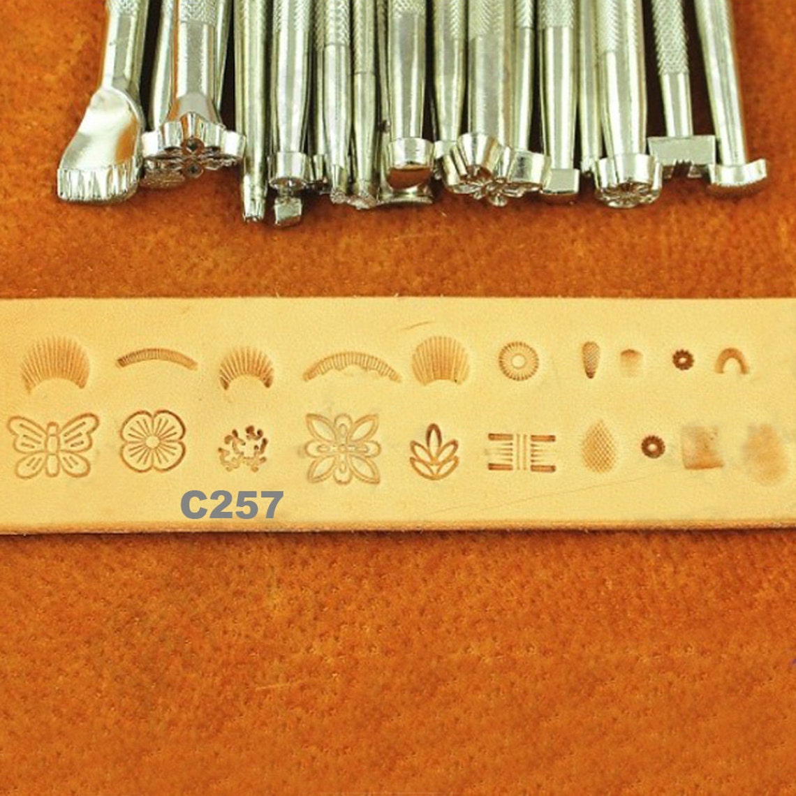 Leather Carving Tools Leather Craft Stamps Leather Saddle - Etsy