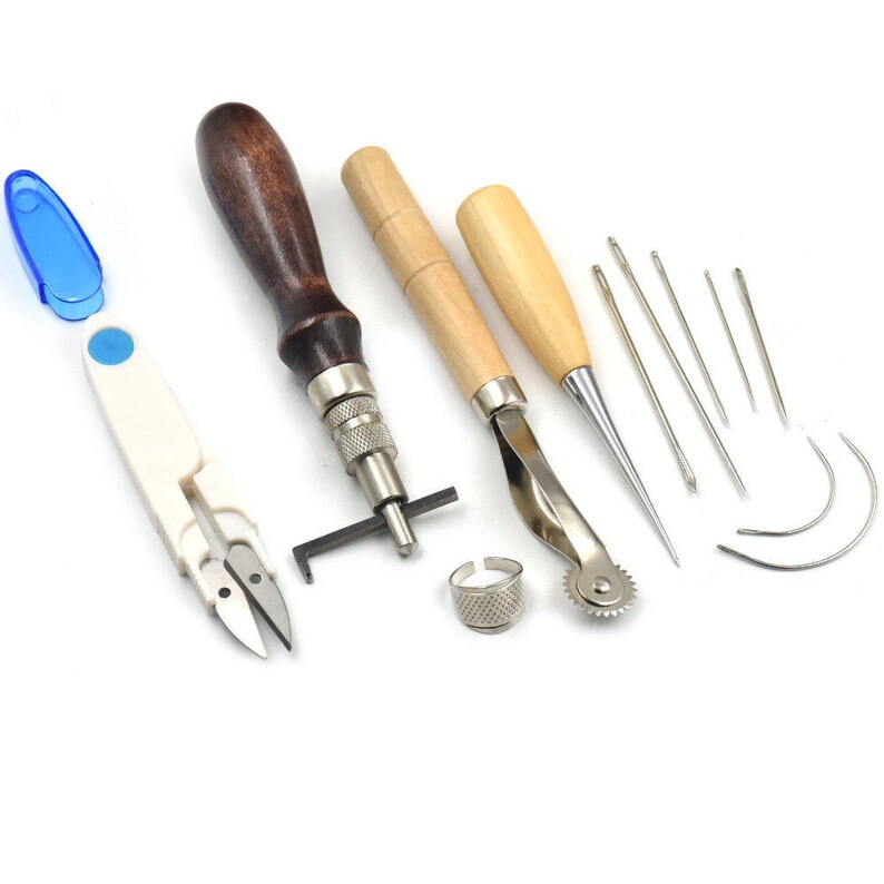 7 Pcs/sets Leather Carft Hand Stitching Sewing Tool Kit 50 | Etsy