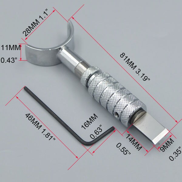 Leather Craft Tools Kit Awl Edge Beveler Creaser Wheel Hand | Etsy