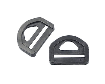 Black Plastic D Ring | Etsy