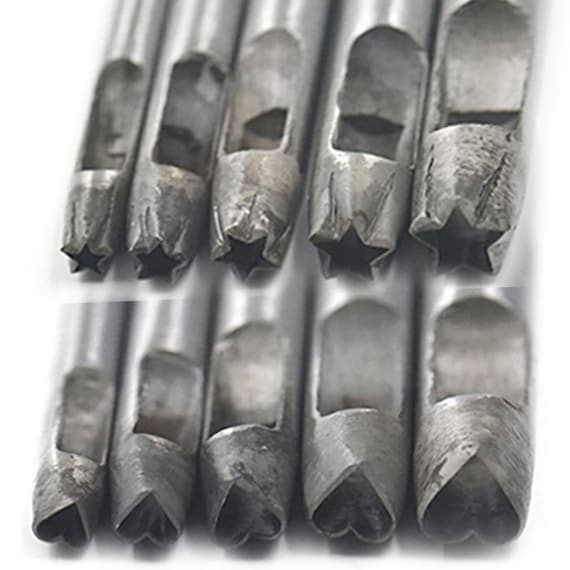 Hollow Hole Steel Punch Cutter 4 5 6 7 8mm Tool 4 Leather Belt | Etsy