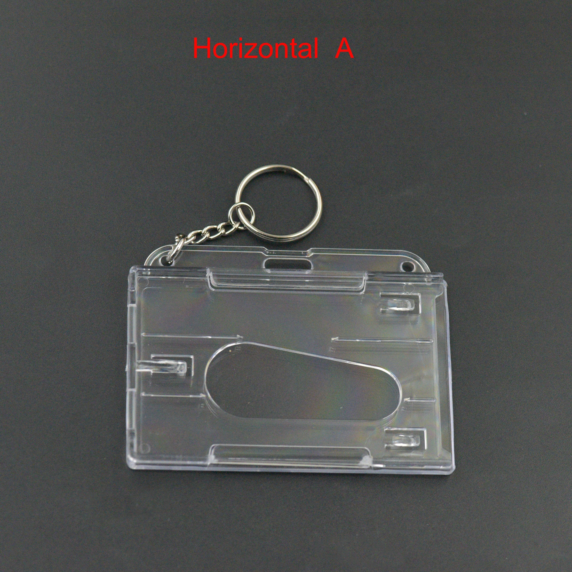 2/5/10 Sets Hard ID Cards Badge Holder Lanyard With Key Ring - Etsy