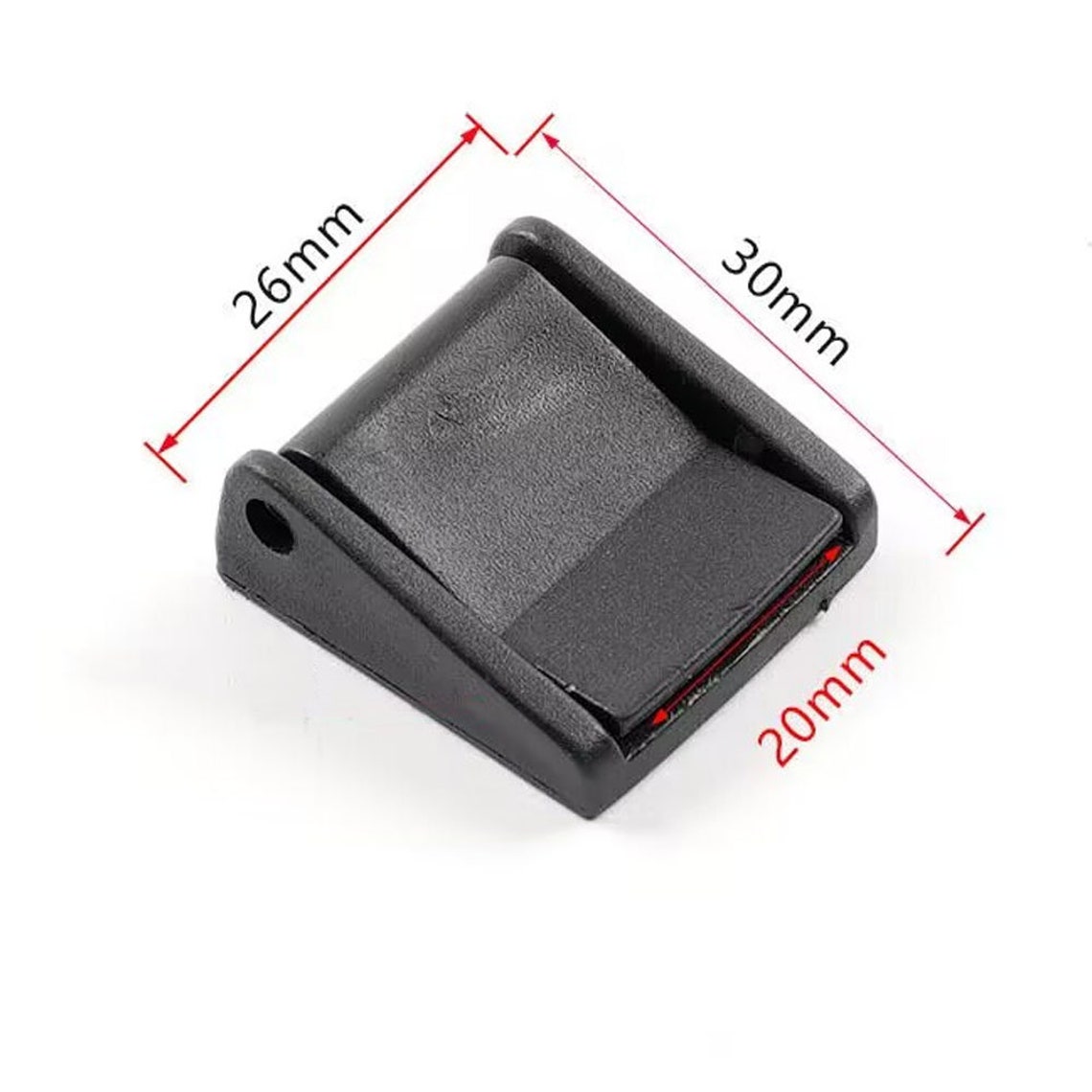 Cam Buckle Adjuster Plastic Black Webbing Lock Lever - Etsy