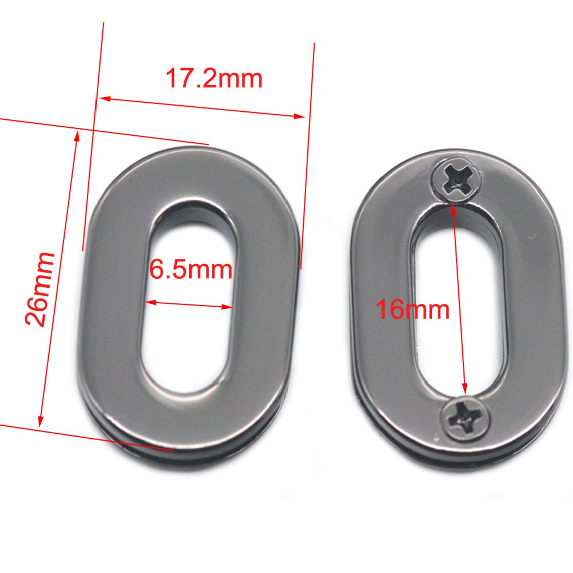 4/10/25/60 Pcs Zinc Alloy Oval Grommet Eyelets 16mm 5/8 - Etsy