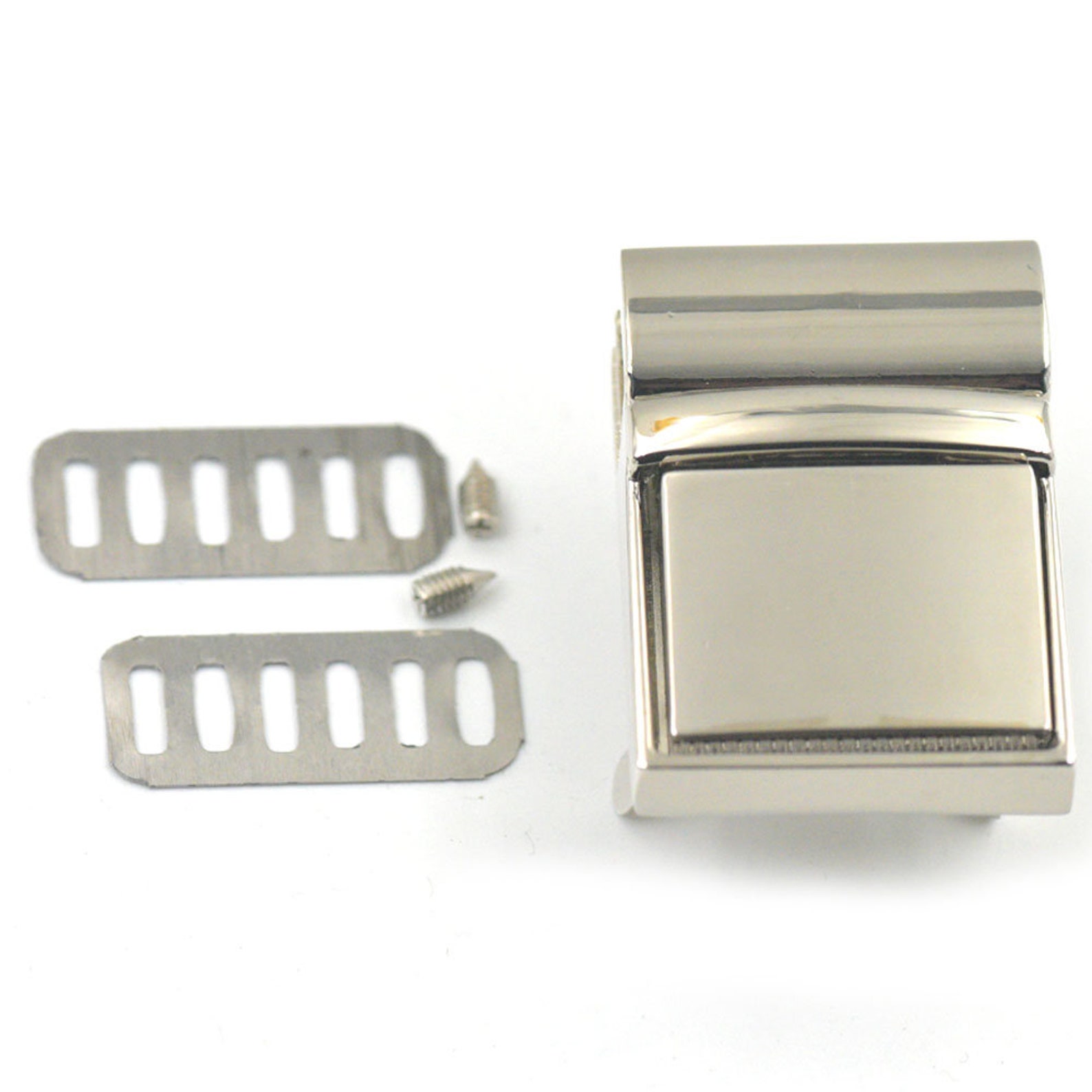 1 2 5 Sets Closure Catch Tuck Lock Leather Bag Case Hand Clasp Purse ...