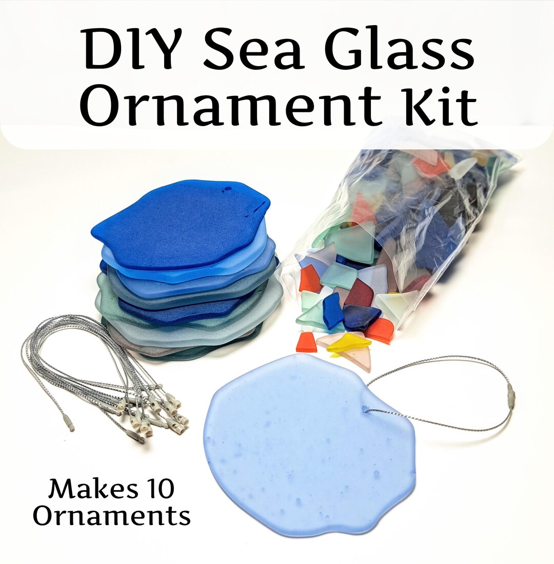 Sea Glass Ornament Kit - Etsy