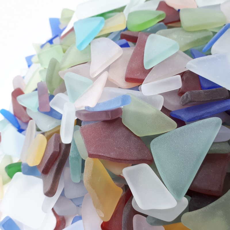 Tumbled Glass - Etsy