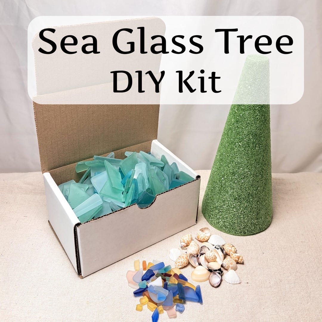 Sea Glass Tree Kit - Etsy