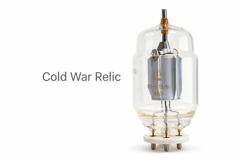 GI-0.5/55 Soviet Vacuum Tube – 1980s Russian Electron Tube – Vintage ...