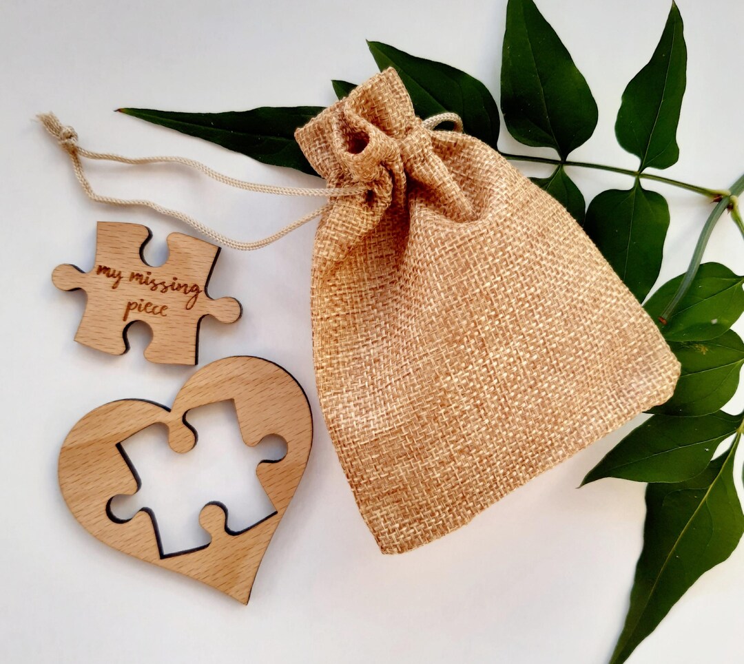 My Missing Piece Gift for Him or Her, Romantic Wedding Day / Valentines ...