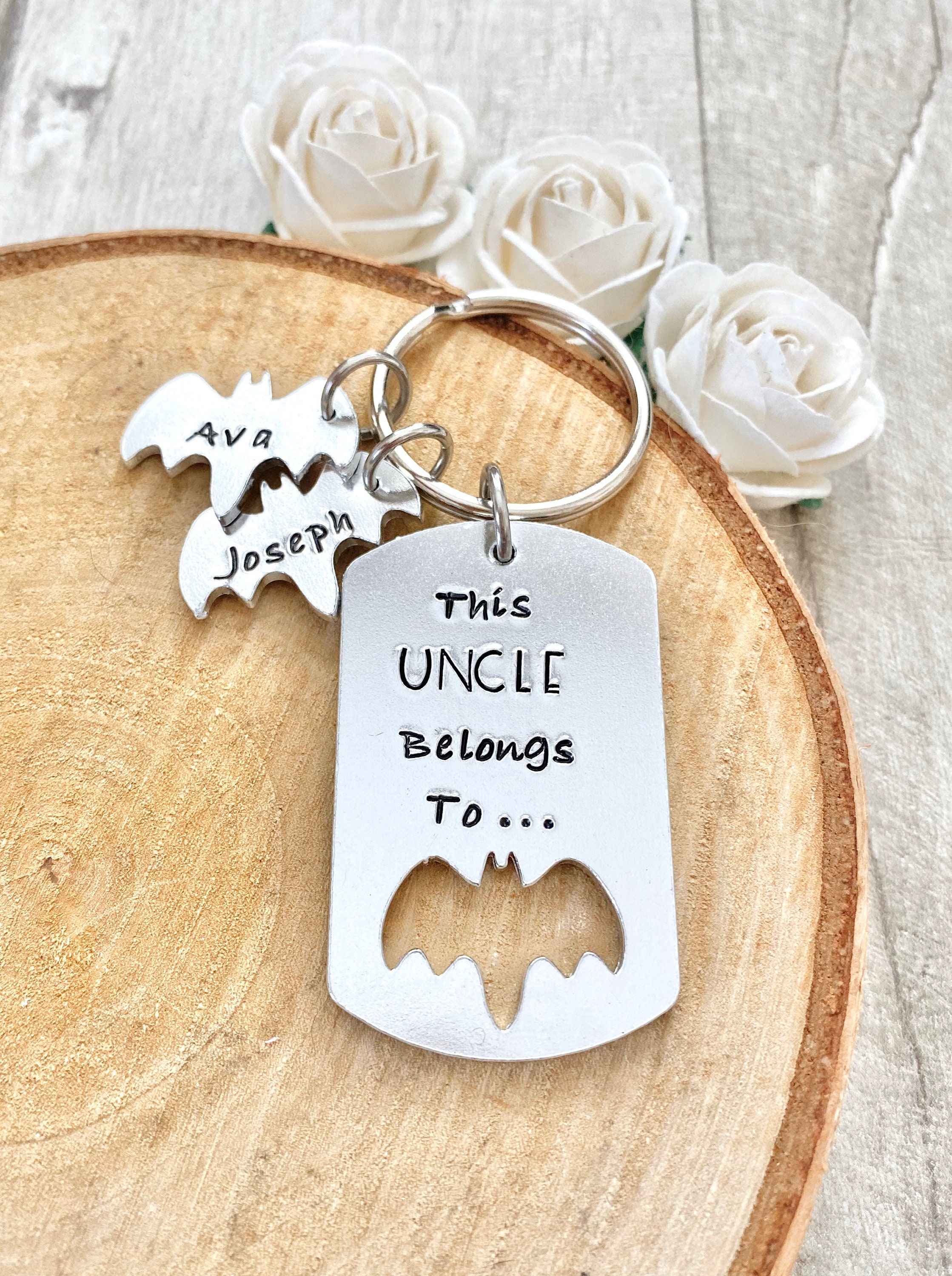 Uncle Gift Gift for Uncle Personalised Keyring Personalised | Etsy