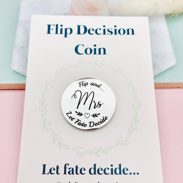 Decision Coin - Etsy UK