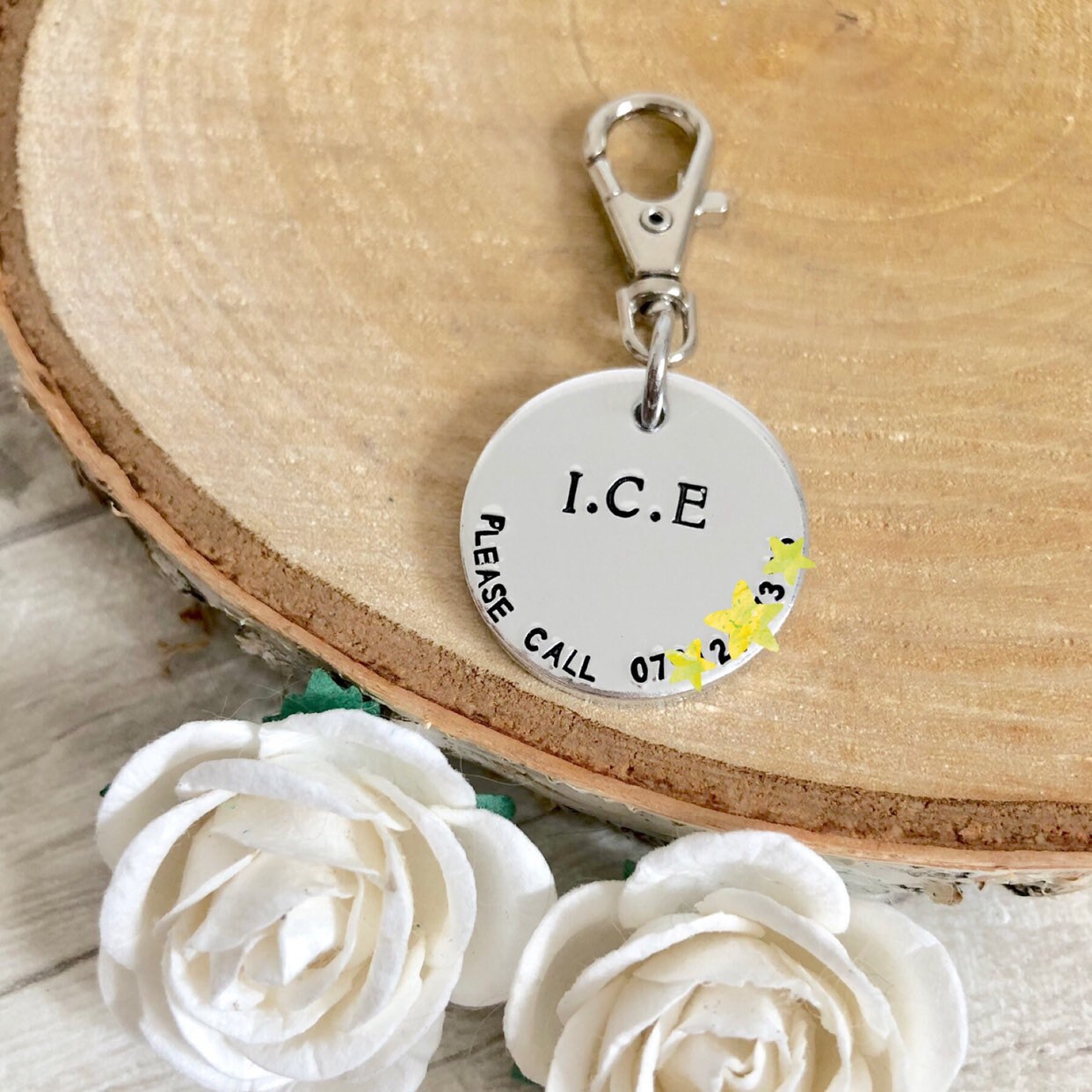 In Case Of Emergency Emergency Contact Number Kids ID Tag | Etsy
