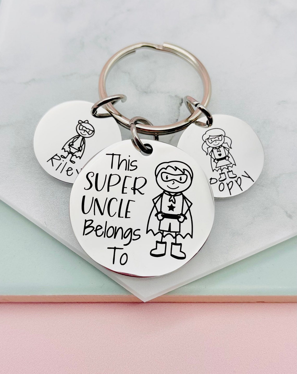 Uncle Gift This Super Uncle Belongs To Best Uncle Gift for | Etsy UK