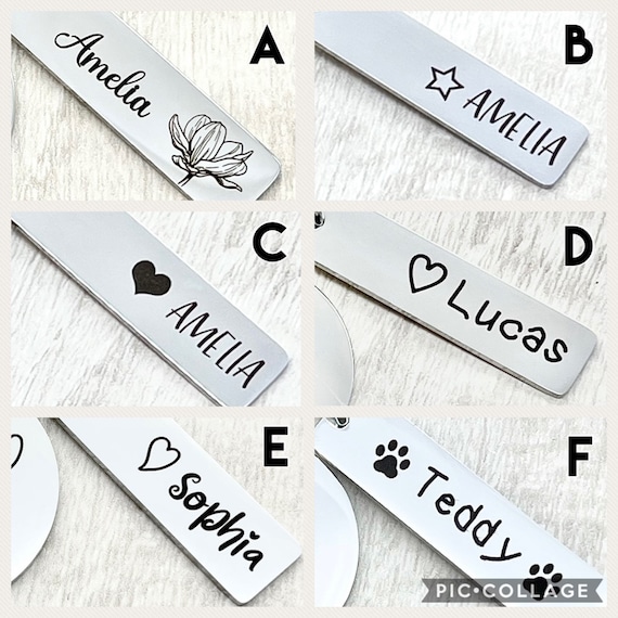 ADDITIONAL NAME TAG Single Tag Only - Etsy UK