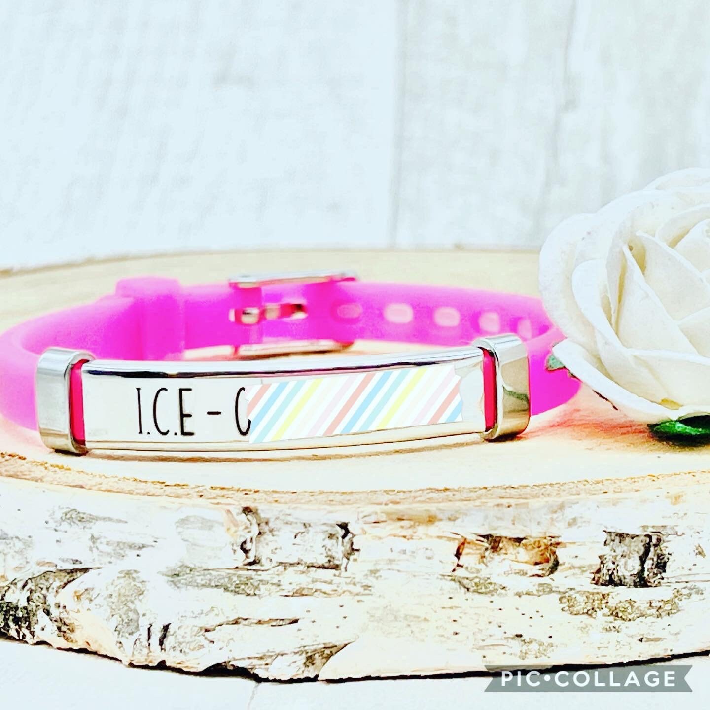 Childrens Safety ICE in Case of Emergency Soft Silicone Kids - Etsy UK