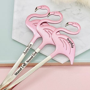 Flamingo Spoon, Teaspoon, Flamingo Gift, Flamingo Quote, Personalised ...