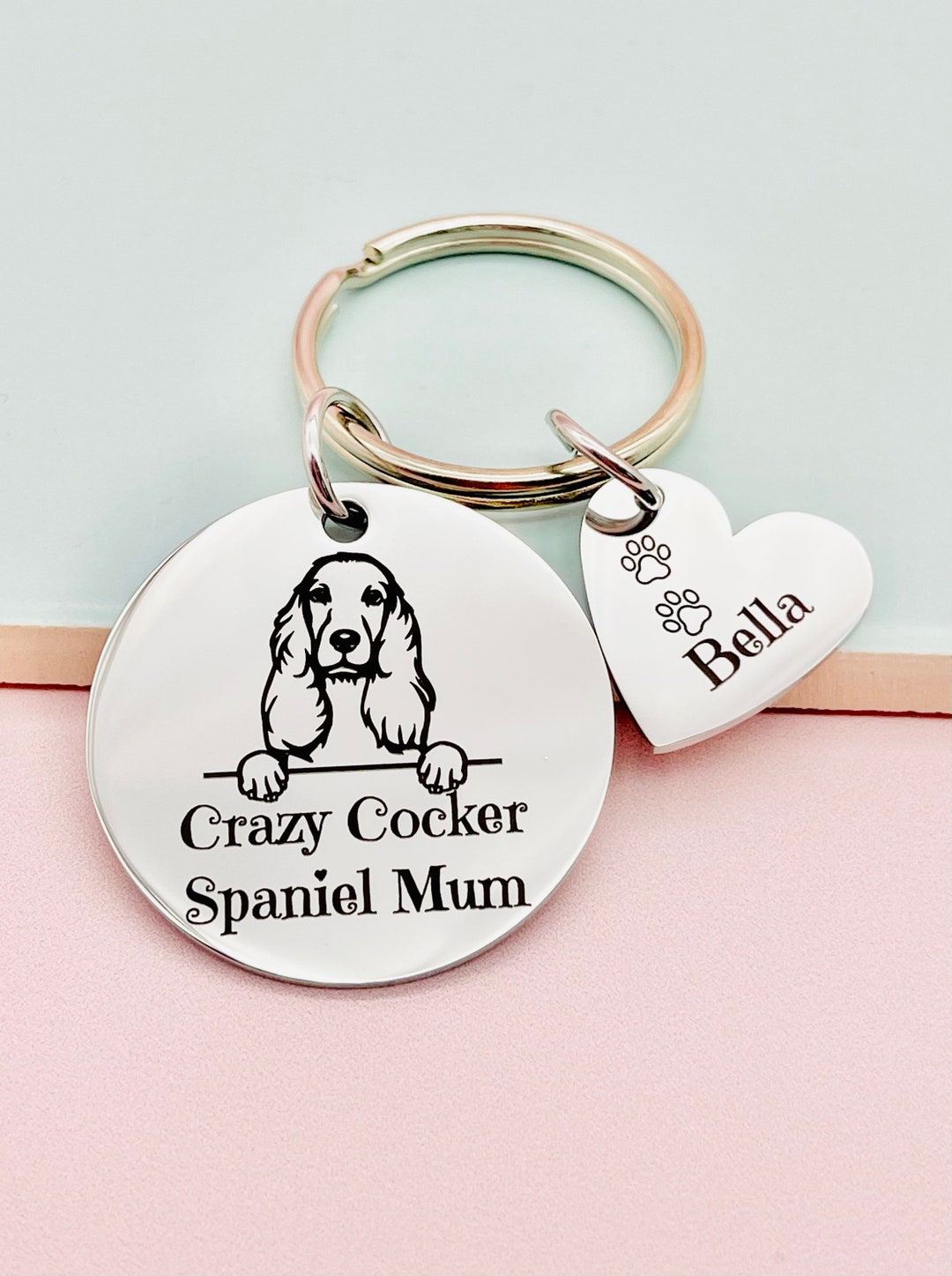 Cocker Spaniel Gift, Personalised Gift, Spaniel Lover, Dog Lover, Pet ...