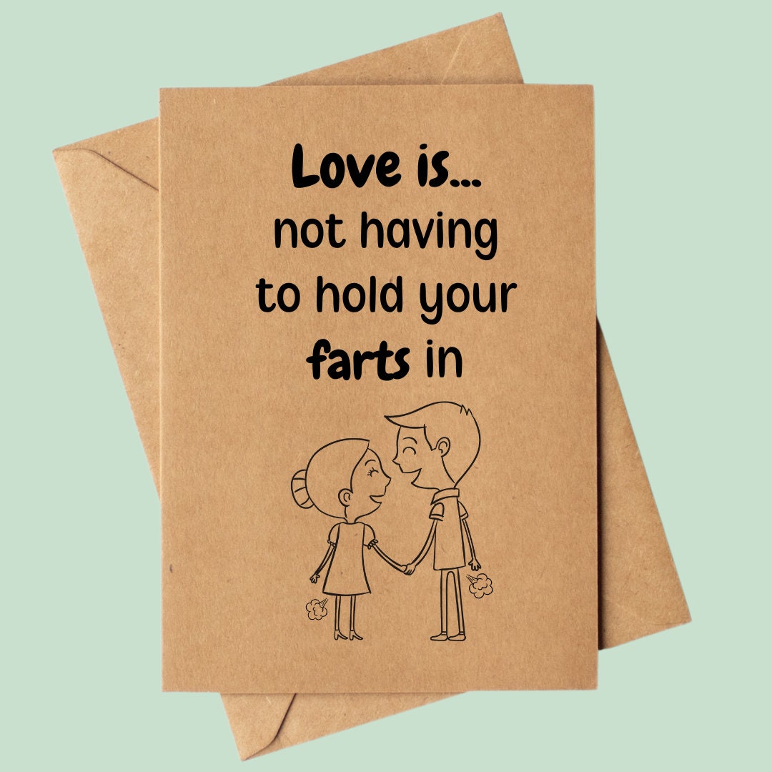 Love is Valentines Day Card, Anniversary Card, Card for Him Her ...