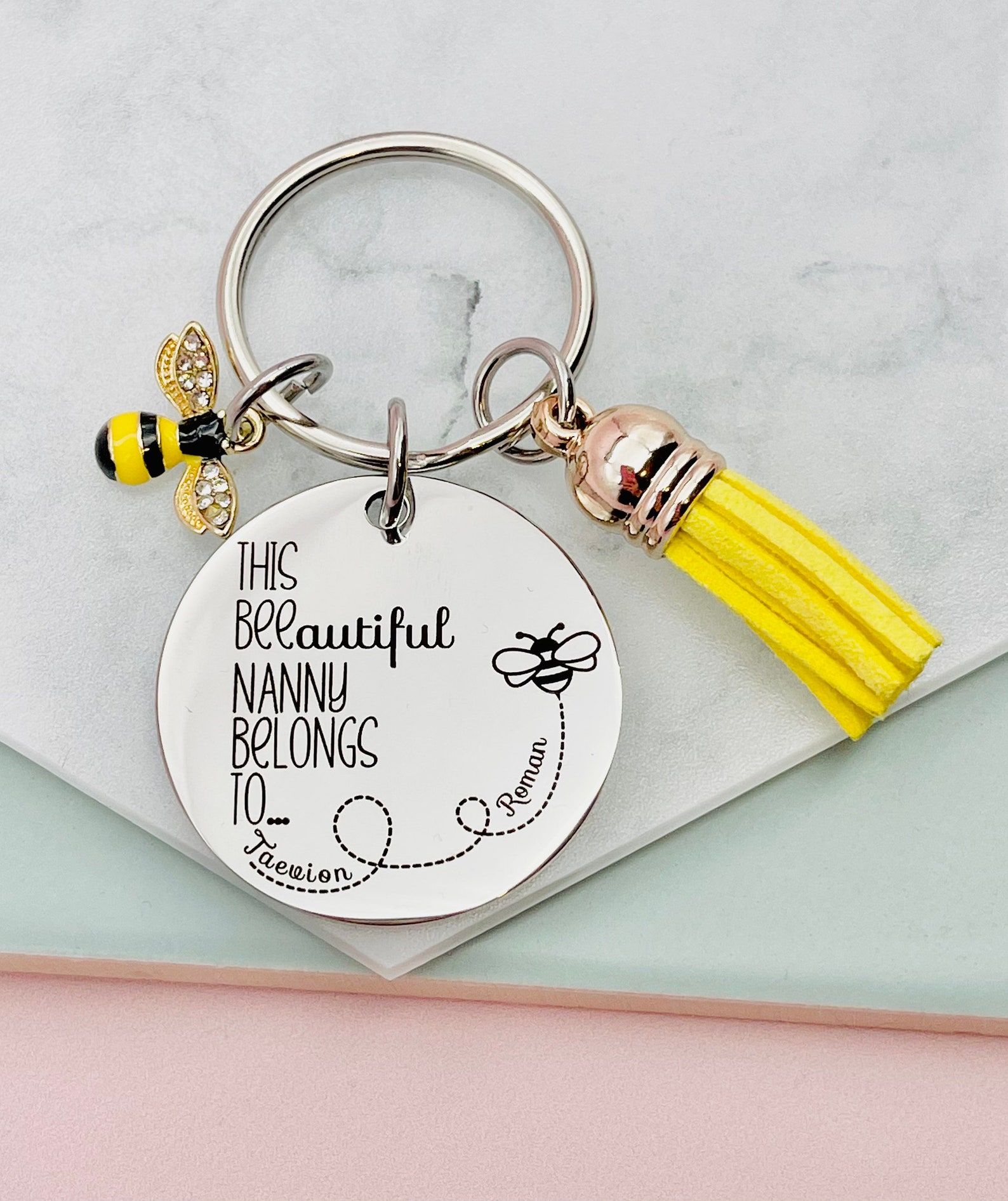 Bee-autiful Nanny Gift for Grandma Nana Gift Mothers Day - Etsy UK