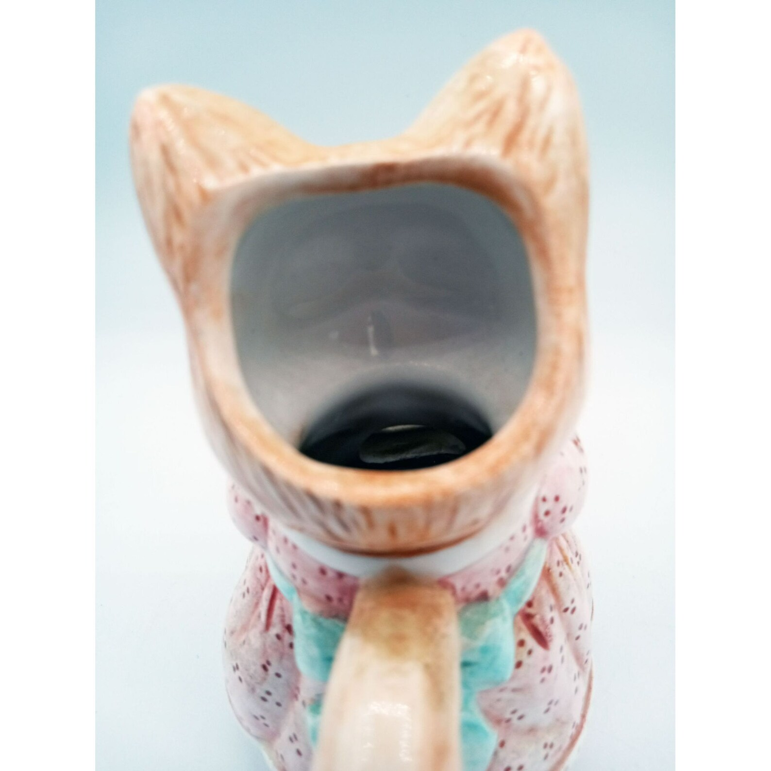 Avon Ceramic Cat Creamer Pitcher Hand Painted 5 Inch Collectible Decor ...
