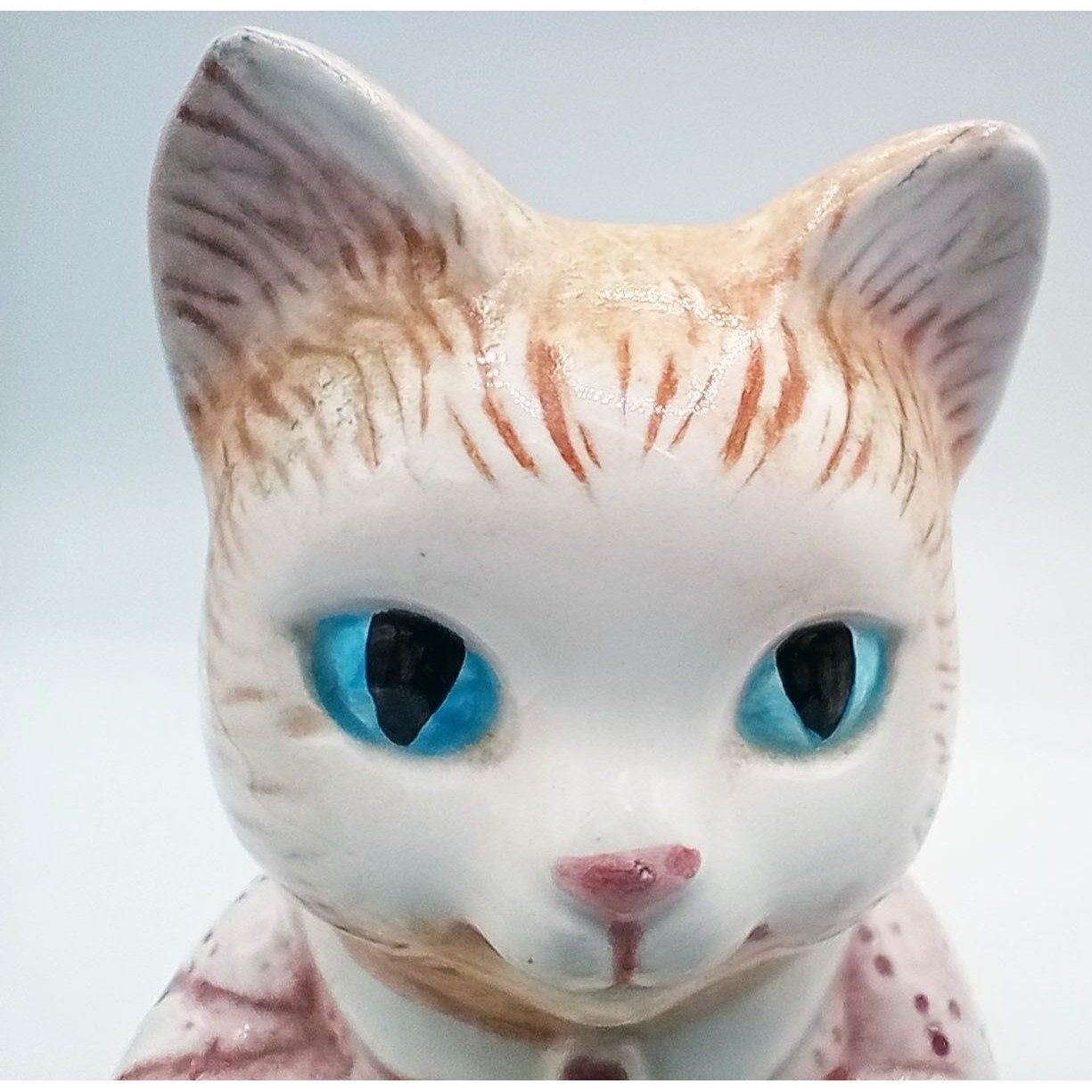 Avon Ceramic Cat Creamer Pitcher Hand Painted 5 Inch Collectible Decor ...