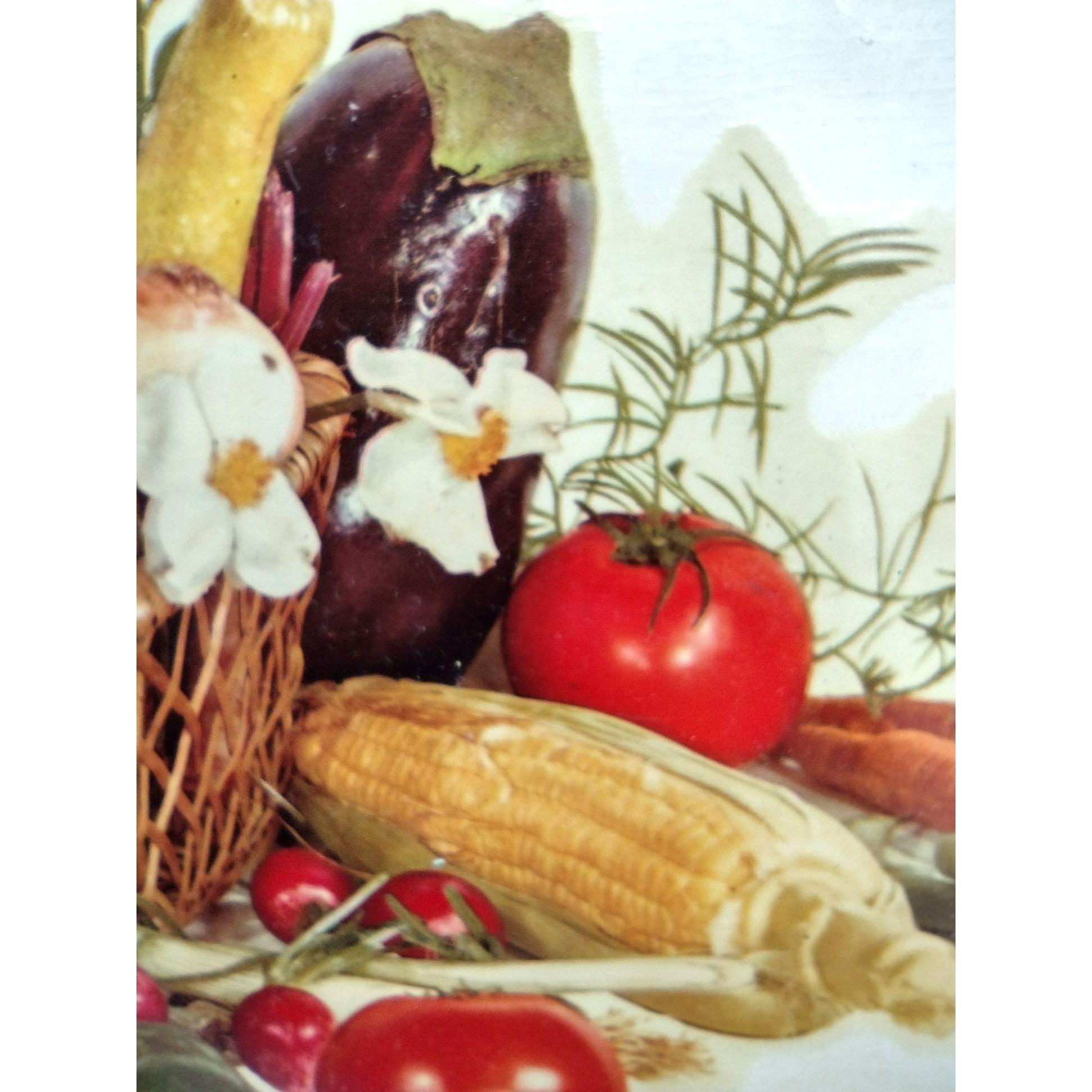 Meyercord Decals Vintage Window Decorations Clings Cornucopeia ...