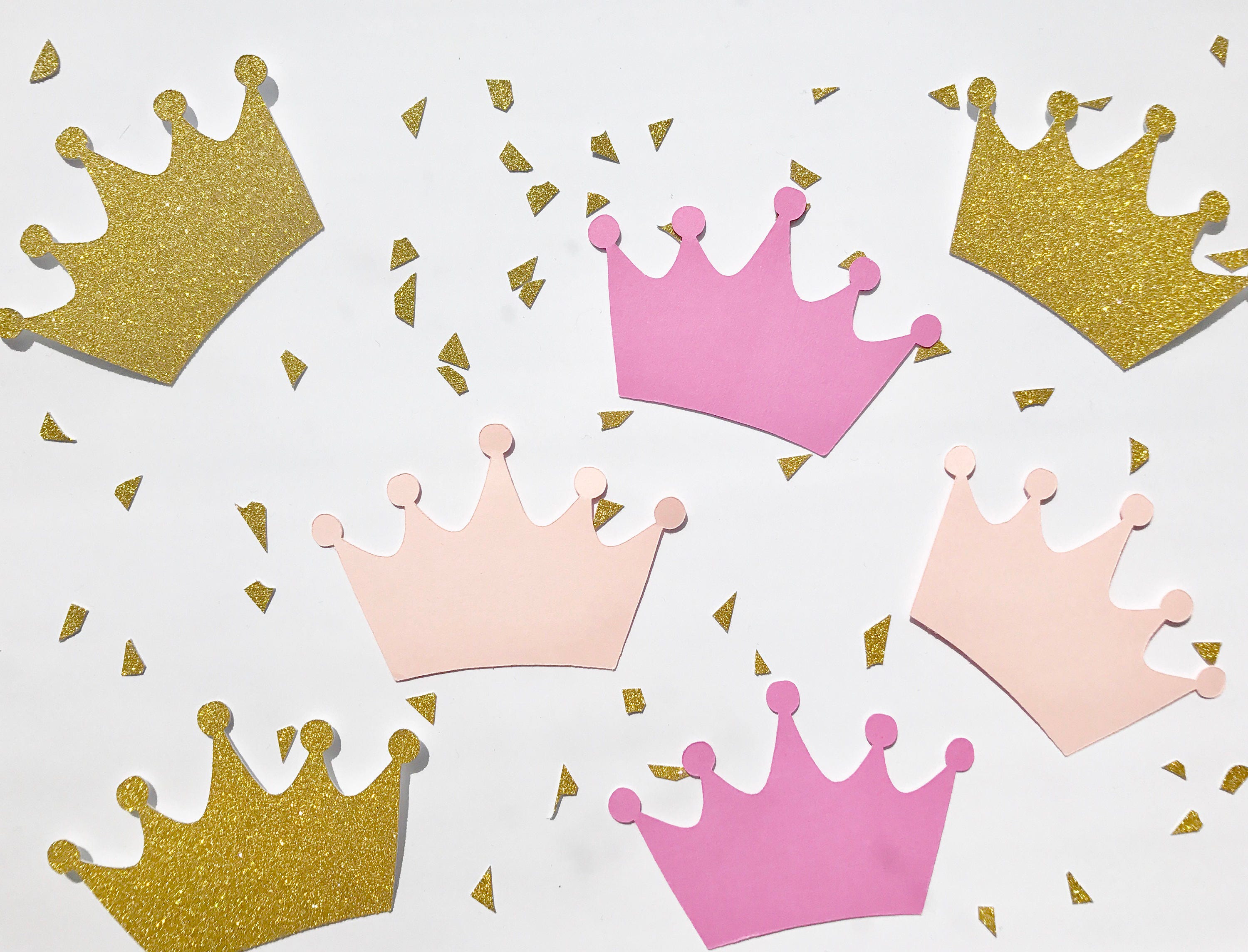 15 Large 3 4 or 5 Inch Crown Die Cuts Crown Cut Outs - Etsy