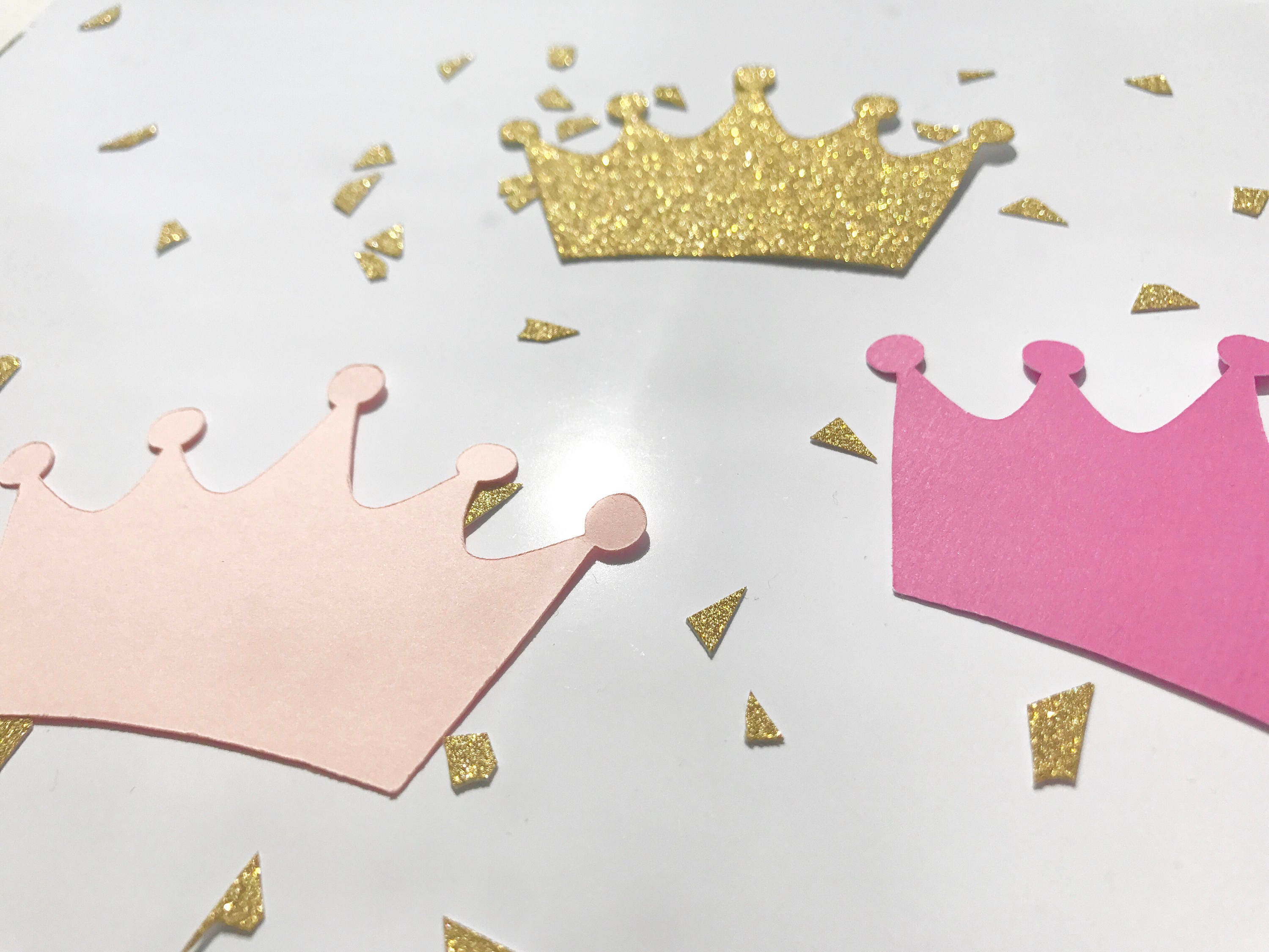 15 Large 3 4 or 5 Inch Crown Die Cuts Crown Cut Outs - Etsy
