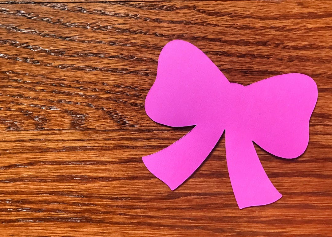 15 Large 3 Inch or 4 Inch Bow Die Cuts - Bow Cut Outs - Etsy