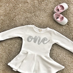 White First Birthday Dress - First Birthday - Birthday Outfit Girl ...