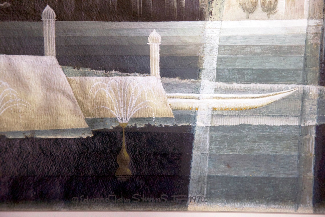 EDWARD JOHN STEVENS, Jr. / Pintura Original / Artista Destacado de la ...