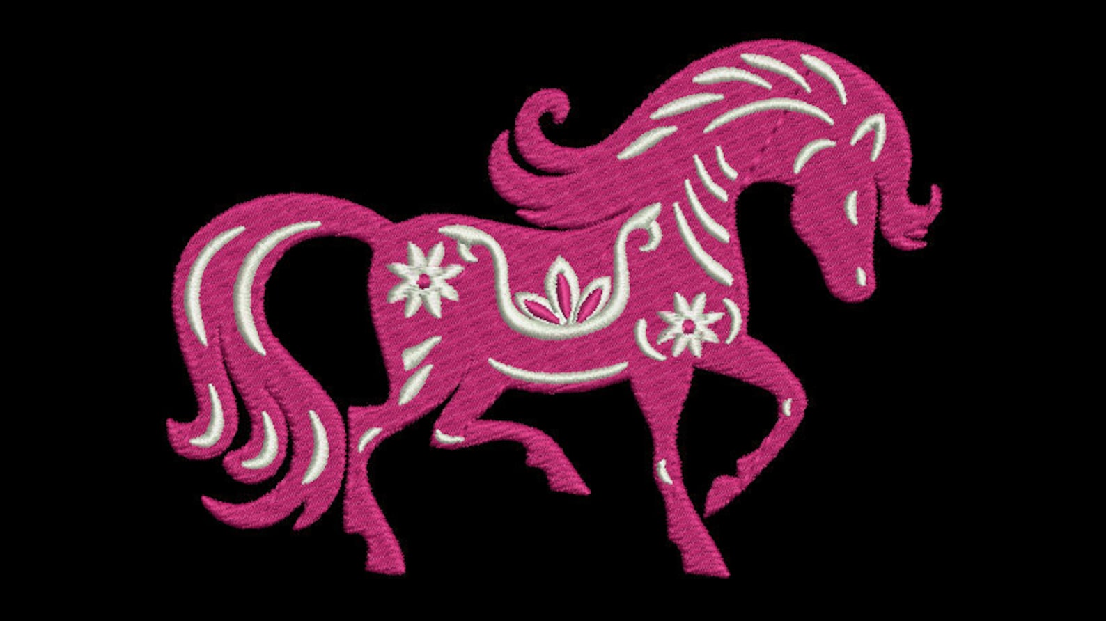 Horse Machine Embroidery Design - Etsy