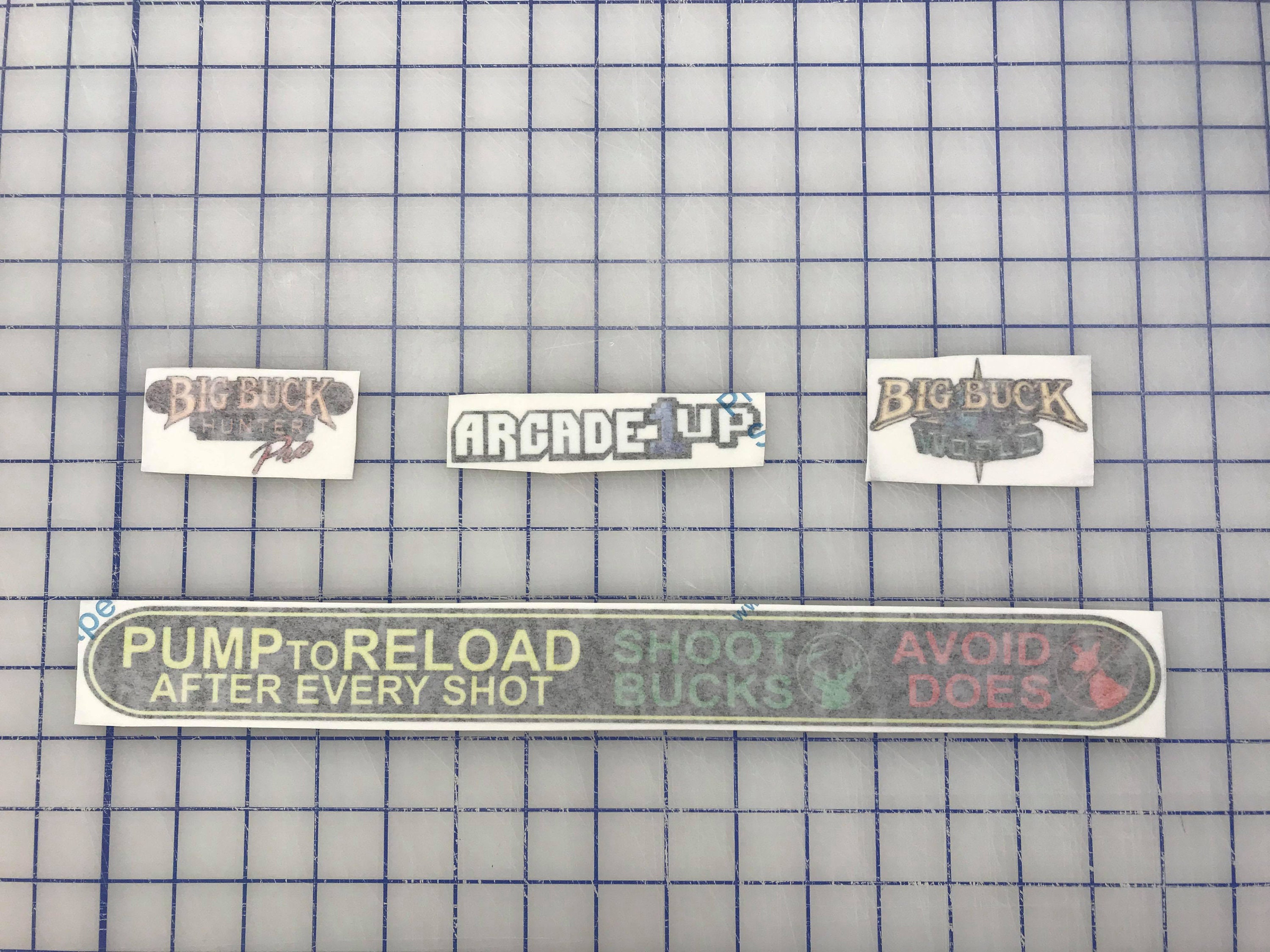 Arcade1up Bezel Graphics Big Buck Hunter Pro World Graphic - Etsy