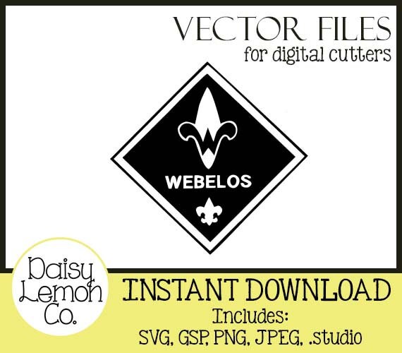 Vector File Webelos Insignia Scouts Cub Boy SVG Cutting | Etsy