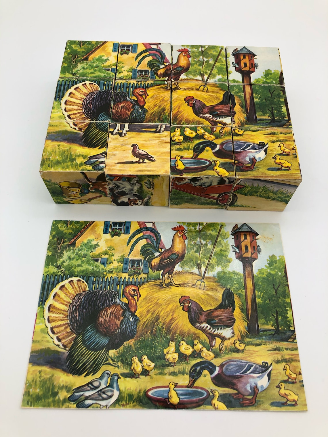 German Block Puzzle Hermann Eichhorn Made in West Germany | Etsy