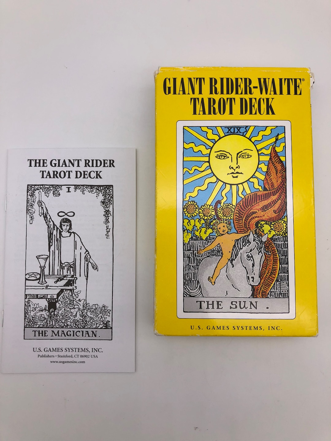 GIANT RIDER WAITE Tarot Deck Tarot Cards Fortune Telling Cards Mystical ...