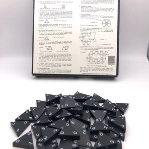 Vintage Tri-ominos Game 1968 - Tile Matching Game by Pressman ...