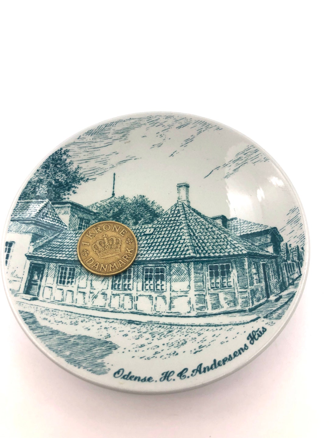 Danish Nymolle Ceramic Plate - H.C. Andersens Hus Odense Denmark ...