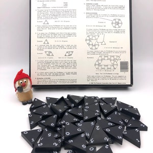 Vintage Tri-ominos Game 1968 - Tile Matching Game by Pressman ...