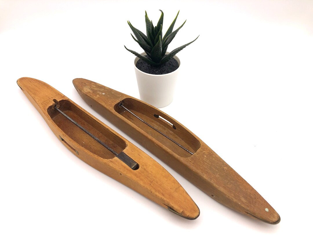 Vintage Danish Loom Wooden Shuttles Solid Maple 12 Accessory for ...